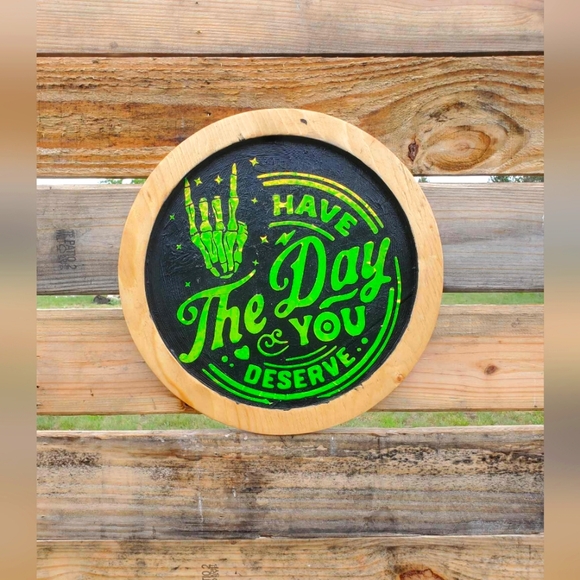 Wall Decor | The Day You Deserve House Sign | Poshmark